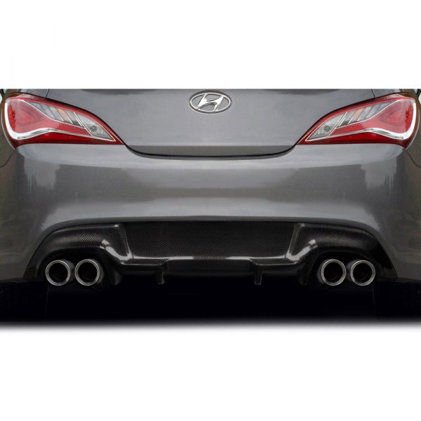 Carbon Creations® 117967 - Twins Style Carbon Fiber Rear Diffuser