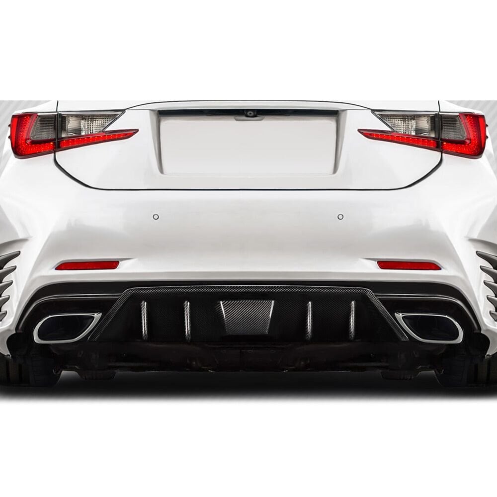 Carbon Creations® 118075 - Downforce Aero Style Carbon Fiber Rear Diffuser