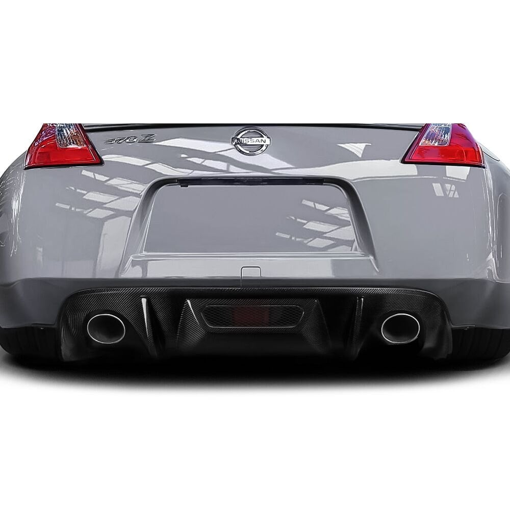 Carbon Creations® 118110 - Zenith Style Carbon Fiber Rear Diffuser