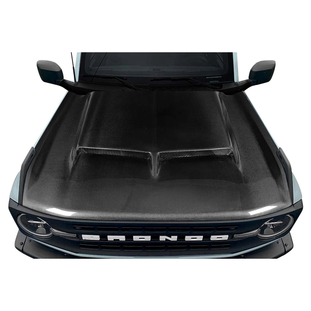 Carbon Creations® 118120 - GT500 Style Carbon Fiber Hood
