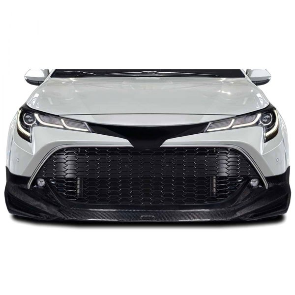 Carbon Creations® 118666 - Medula Style Carbon Fiber Front Bumper Lip ...