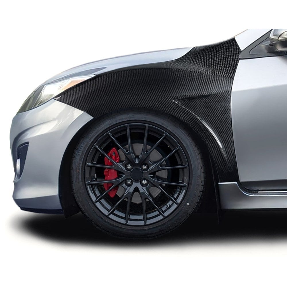 Carbon Creations® 119296 - Evolved Style Carbon Fiber Front Fenders