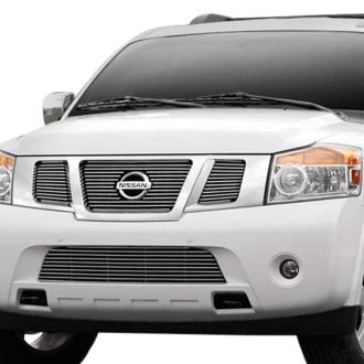Nissan Armada Custom Grilles | Billet, Mesh, CNC, LED, Chrome, Black