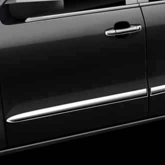 Chrome Body Side Moldings | ABS, Polished Stainless Steel – CARiD.com