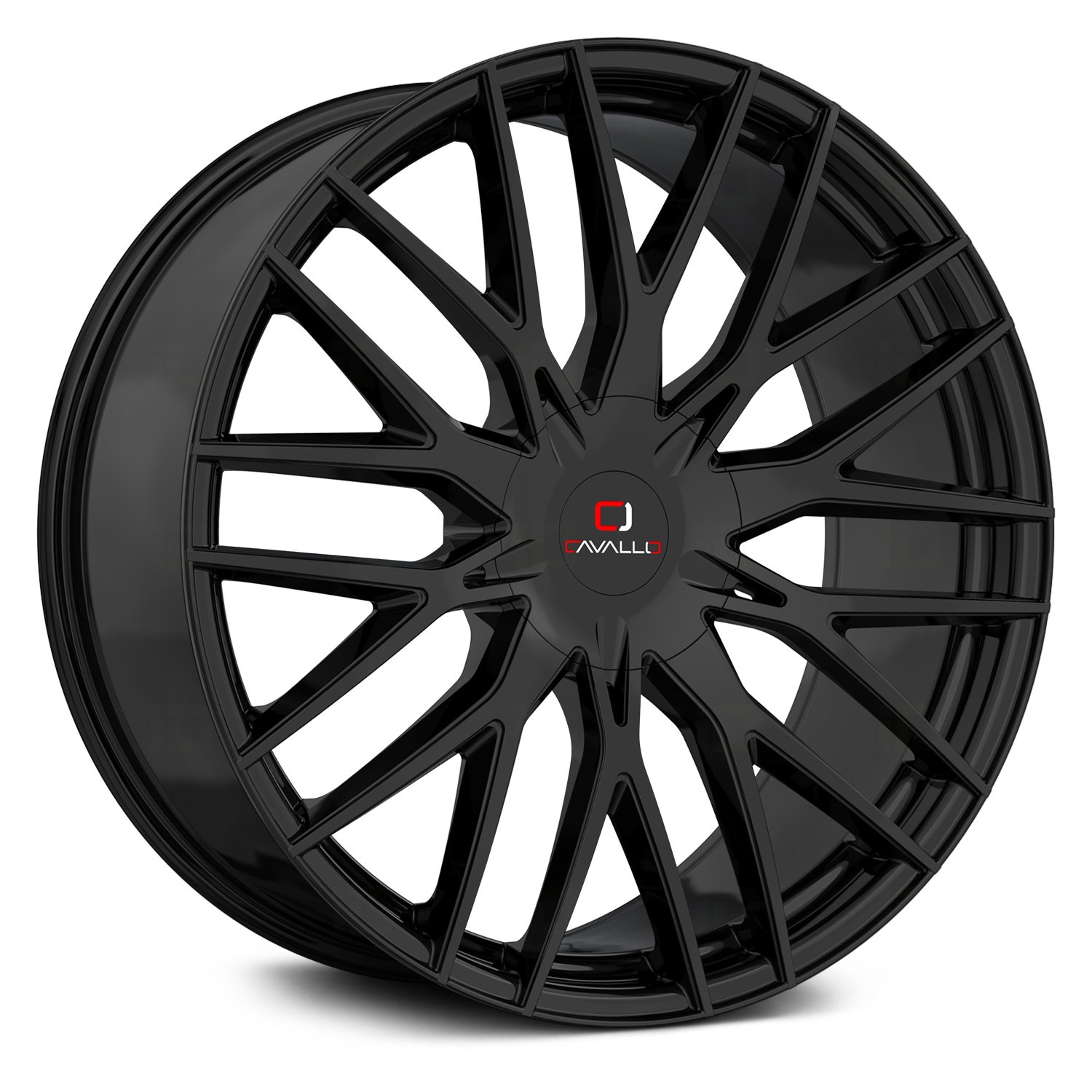 CAVALLO® CLV-45 Wheels - Gloss Black Rims