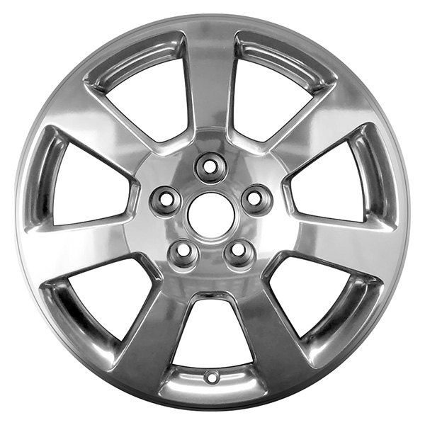 CCI® ALYGY034A80 - 7-Spoke Polished 17x7.5 Alloy Factory Wheel ...