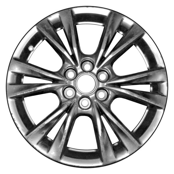 CCI® ALYGU072U20 - 6 Double-Spoke Sparkle Silver 18x8 Alloy Factory ...