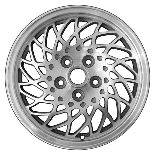 CCI® ALYGW090U10 - 30 Spider-Spoke Machined Sparkle Silver 16x6.5 Alloy ...