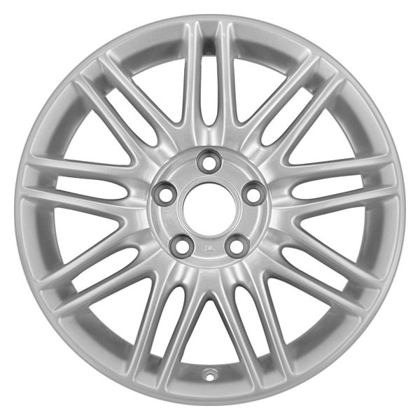 CCI® ALYHQ029U20 - 9 Double I-Spoke Silver 17x7 Alloy Factory Wheel ...