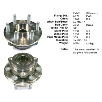 2018 Chevy Traverse Driveline Parts - Axles, Hubs, CV-Joints | CARiD