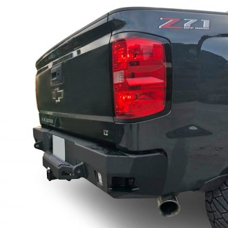 2015 Chevy Silverado 1500 Custom 4x4 Off-Road Steel Bumpers – CARiD.com