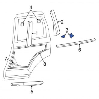 Chrysler PT Cruiser Trunk & Tailgate Hardware — CARID.com