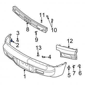 Chrysler PT Cruiser Grille Brackets & Hardware — CARiD.com