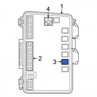 Chrysler Pacifica Horn Switches, Relays, Connectors — CARiD.com