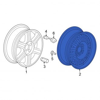 Chrysler Pacifica OEM Wheels | Original Steel & Alloy Wheels — CARiD.com