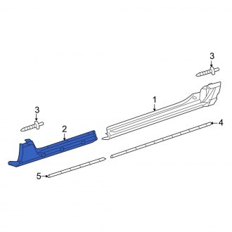 Chrysler Pacifica Replacement Rocker Panels – CARiD.com