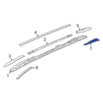 Chrysler Pacifica OEM Roofs & Parts | Panels, Drip Rails — CARiD.com