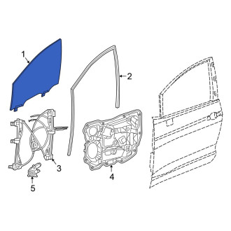 Chrysler Voyager Window Glass - Door Glass | CARiD