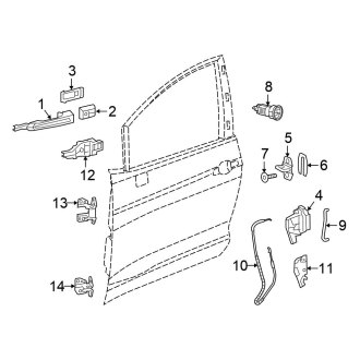 2025 Chrysler Pacifica Door Seals & Weatherstripping | CARiD