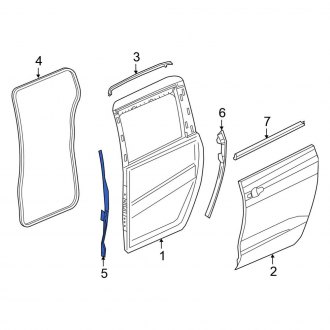 Chrysler Pacifica Door Seals & Weatherstripping | CARiD