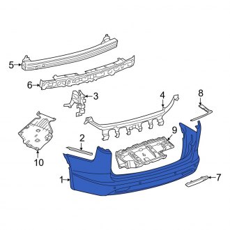 Chrysler Voyager Replacement Front Bumpers & Components | CARiD