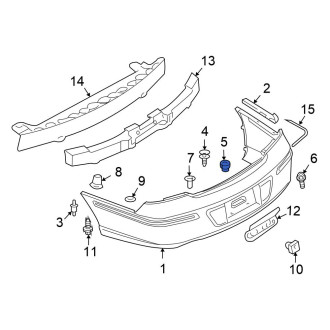 Chrysler Sebring OEM Bumpers | Genuine Front & Rear Bumpers — CARiD.com