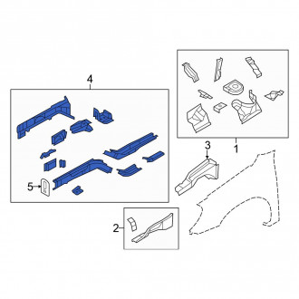 Chrysler 200 Replacement Chassis Frames & Rails - CARiD.com