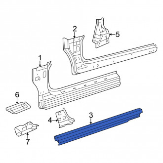 Chrysler 200 Replacement Rocker Panels – CARiD.com
