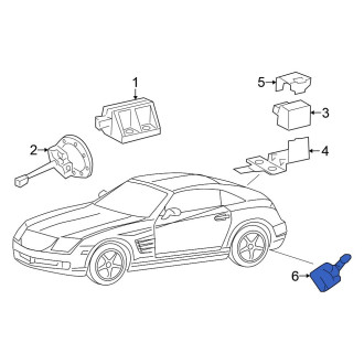 Chrysler Crossfire OEM Wheels & Tires - Lug Nuts, TPMS Sensors | CARiD.com
