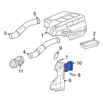 Chrysler Crossfire OEM Air Intake Parts | Filters, Manifolds — CARiD.com