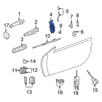 Chrysler Crossfire Door Locks + Components — CARiD.com