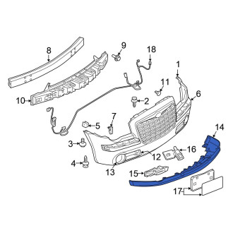 Chrysler 300 Replacement Bumper Spoilers & Valances — CARiD.com