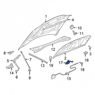 Chrysler 300 Hood Locks & Hood Latches | CARiD