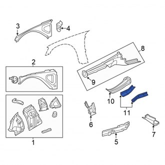 Chrysler 300 Replacement Chassis Frames & Rails - CARiD.com