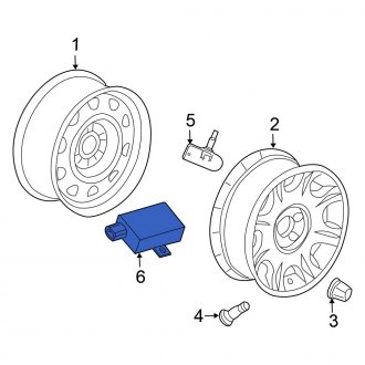 Chrysler TPMS Control Units | Modules, Connectors & Wiring — CARiD.com