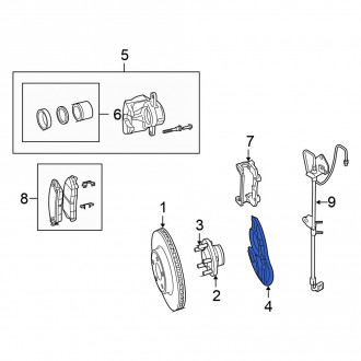 Chrysler 300 Brake Dust Shields & Backing Plates | CARiD