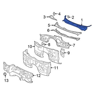 Chrysler 300 Cowl Panels & Parts | Vent Grills — CARiD.com