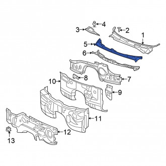 Chrysler 300 Cowl Panels & Parts | Vent Grills — CARiD.com