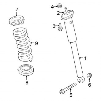 2010 Chrysler 300 OEM Suspension Parts - Shocks, Struts | CARiD