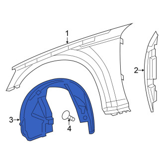Chrysler 300 Inner Fenders - Wells, Liners, Shields | CARiD
