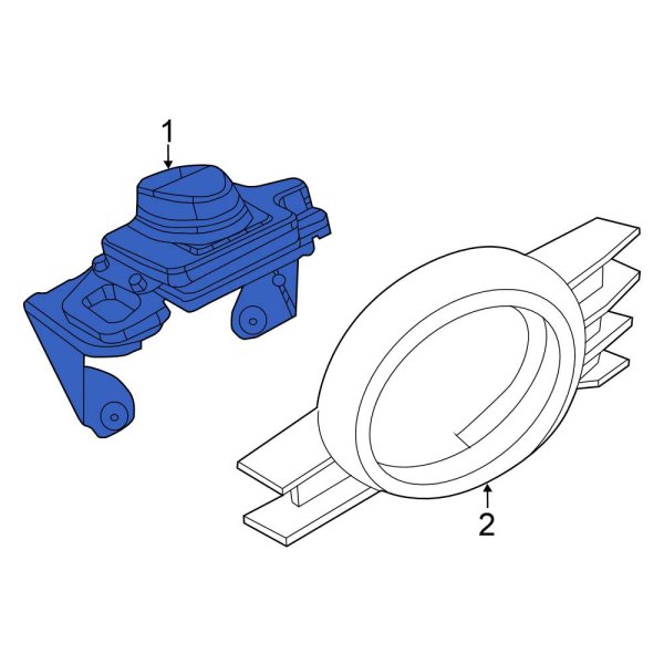 Chrysler OE 4672581AA - Cruise Control Distance Sensor