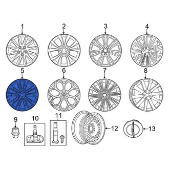 Chrysler 300 Factory Steel Wheels — CARiD.com