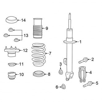 2011 Chrysler 300 OEM Suspension Parts - Shocks, Struts | CARiD