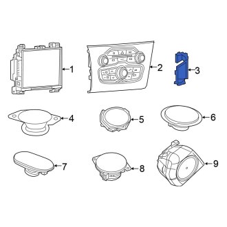 Chrysler 300 OEM Audio & Electronics | Speakers, Stereos — CARiD.com