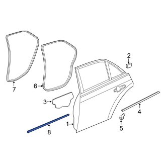Chrysler 300 Door Seals & Weatherstripping | CARiD