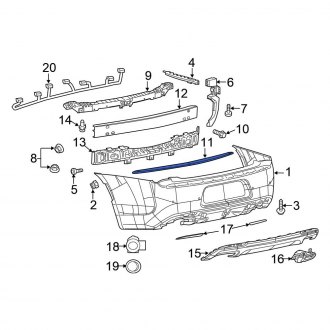 Chrysler 300 OEM Bumpers | Genuine Front & Rear Bumpers — CARiD.com