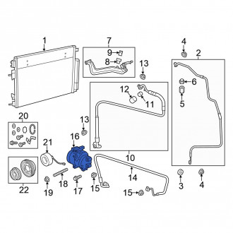 Chrysler OEM A/C & Heating Parts - Systems, Compressors | CARiD