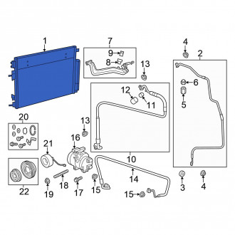 Chrysler 300 OEM A/C & Heating Parts | Systems, Compressors — CARiD.com