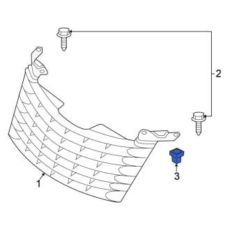 Chrysler PT Cruiser Grille Brackets & Hardware | CARiD