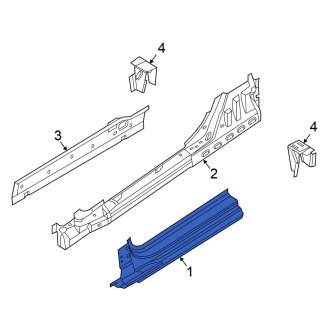 Chrysler PT Cruiser Replacement Rocker Panels – CARiD.com